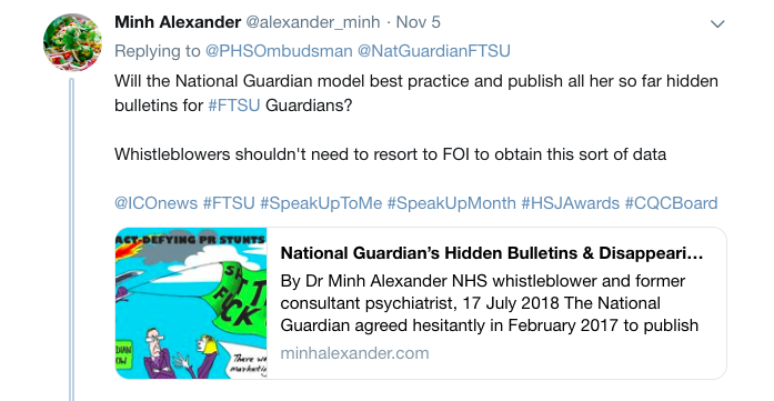The National Guardian’s Day Out with the PHSO: Claims & Rebuttals ...