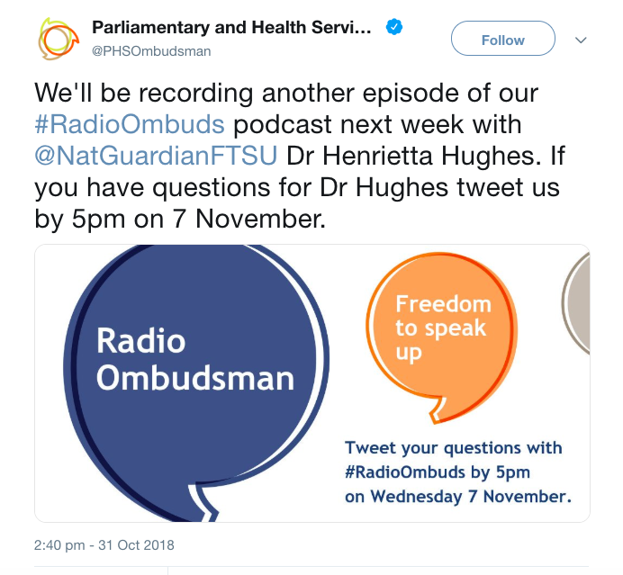 The National Guardian’s Day Out with the PHSO: Claims & Rebuttals ...